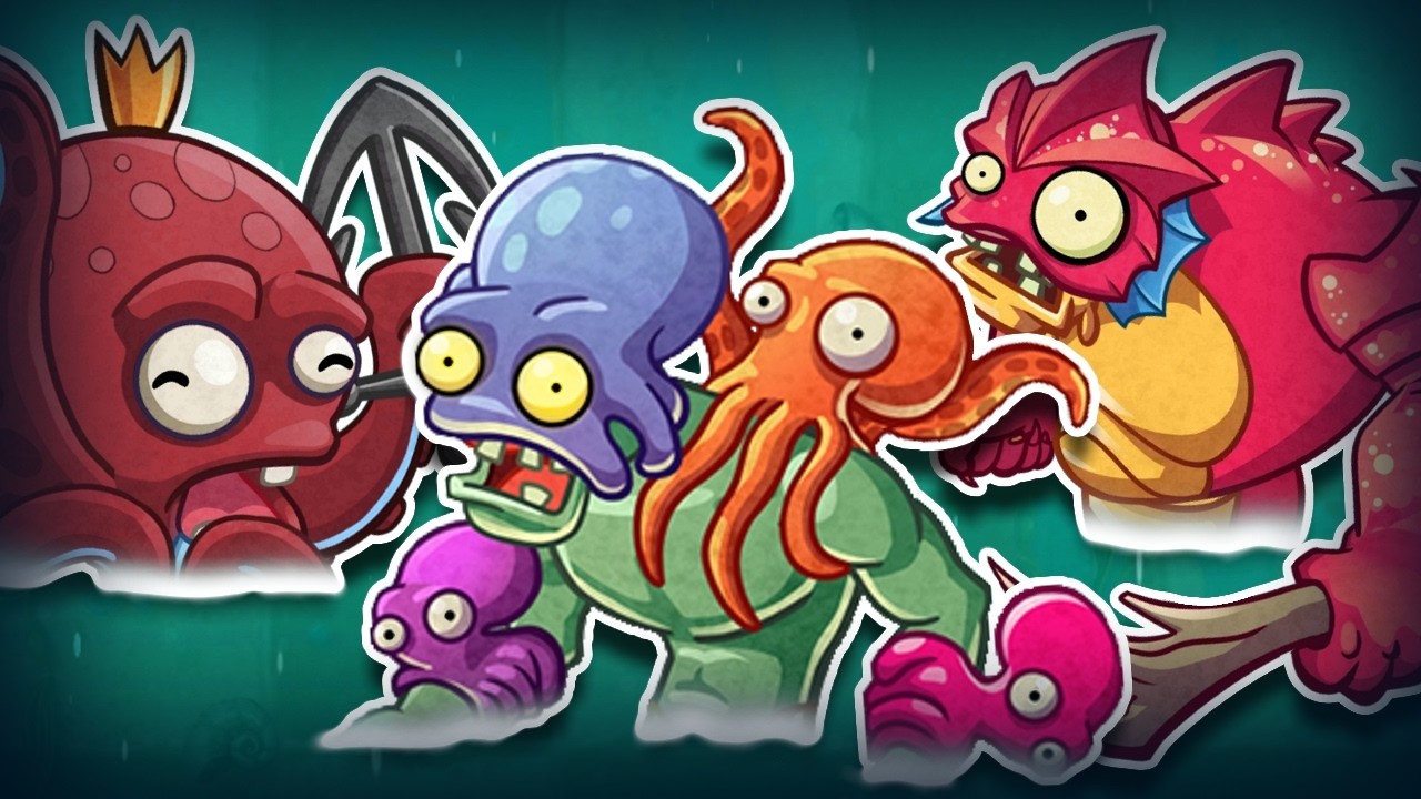 The Sea Monster Deck | PvZ Heroes - YouTube