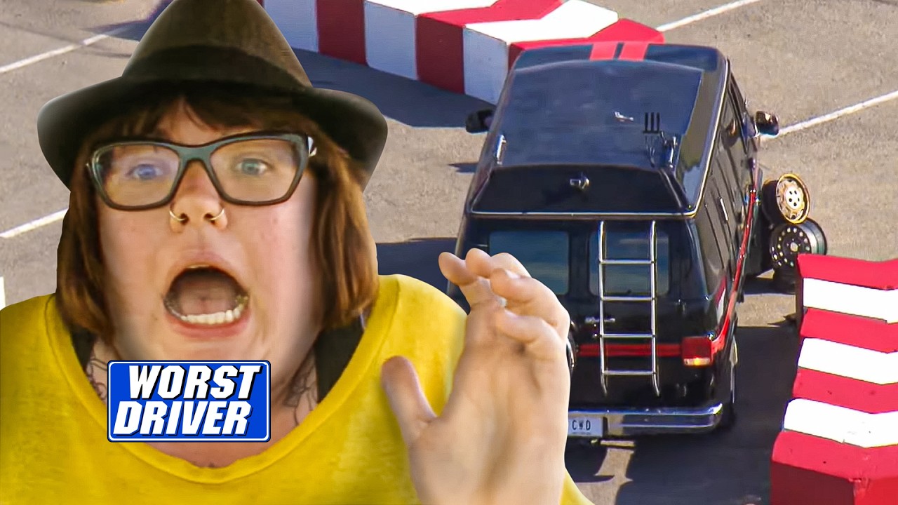 WORST DRIVERS VS 'FIGURE 8' REVERSE CHALLENGE | Worst Driver - YouTube