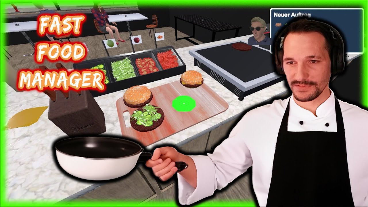 Fast Food Manager 🌮 Ich bin zu langsam - YouTube