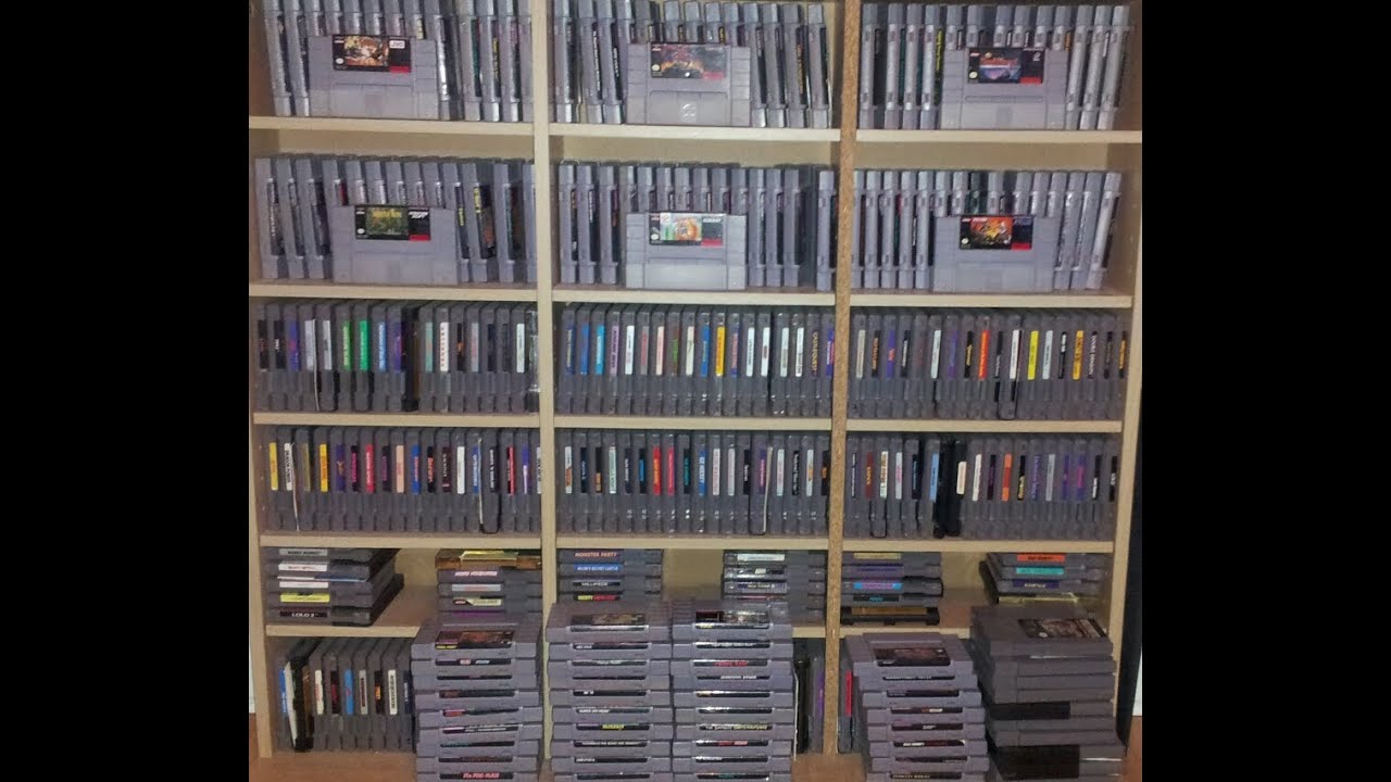 Original Nintendo NES 218 Video Game Collection pt.9 (list in ...