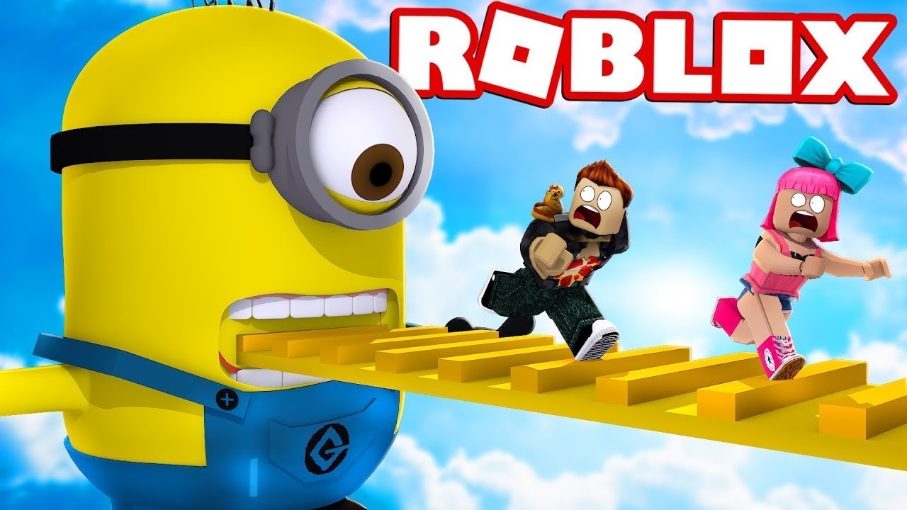 minion simulator roblox game obby gru's lab - YouTube