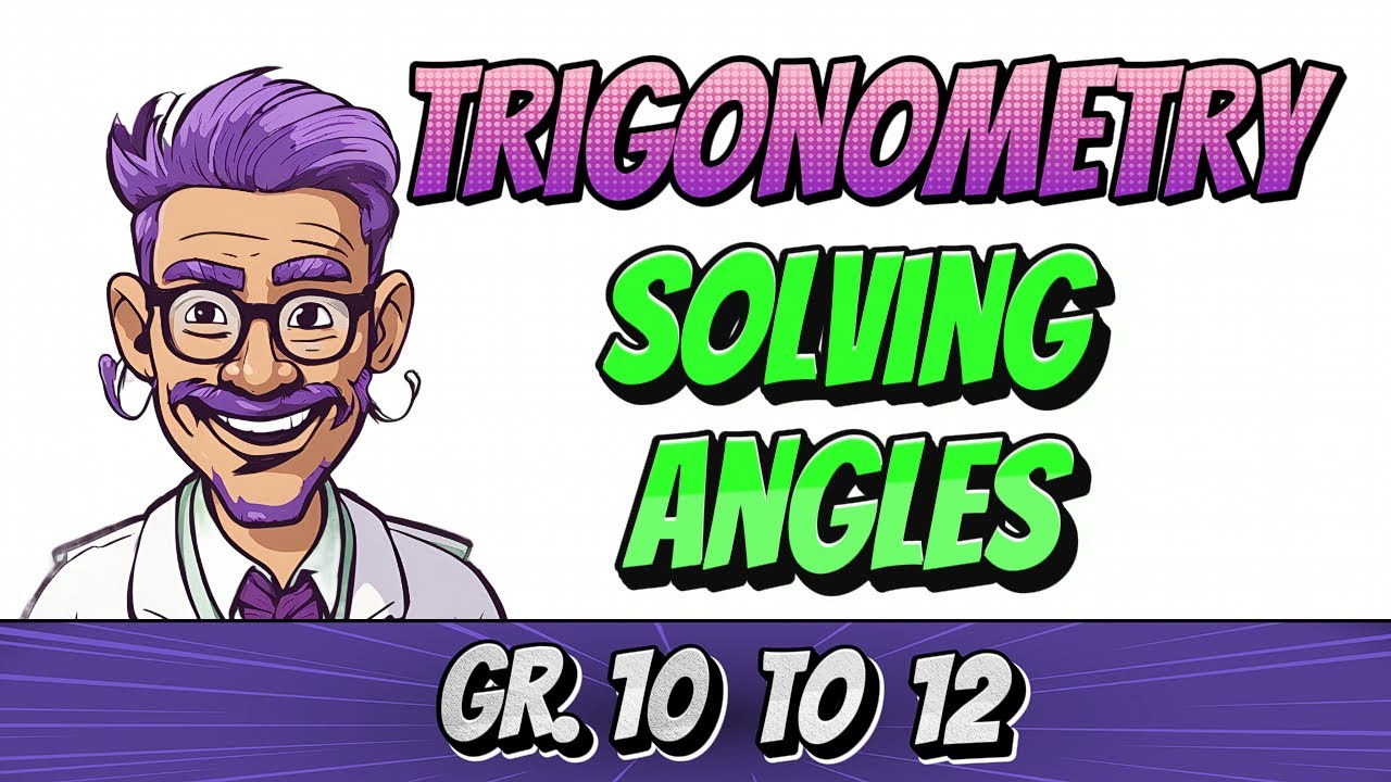 Trigonometry - Solving Equations (Grade 10 Math) - YouTube
