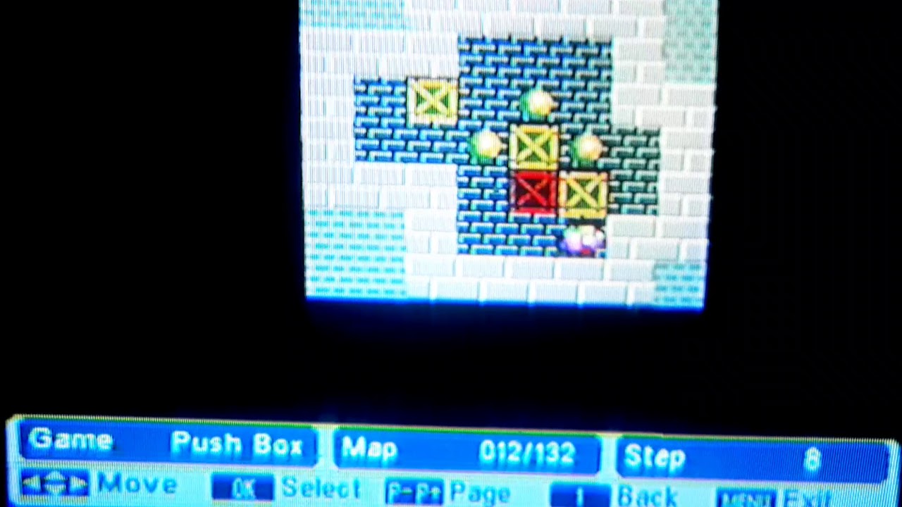 Push Box Game level 12 on dd free dish - YouTube