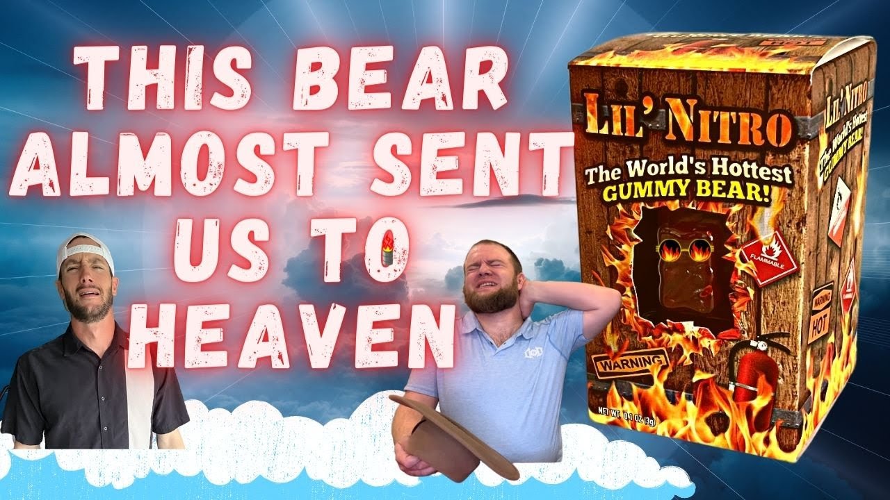 The World's Hottest Gummy Bear Lil Nitro | Flame Thrower Candy Company ...