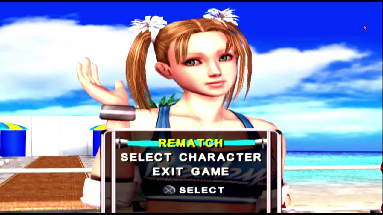 PS2 Rumble Roses Becky - YouTube