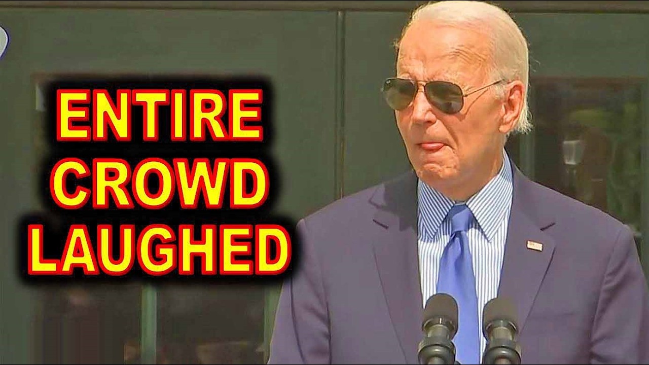 Joe Biden Gets LAUGHED Off Stage After INSULTING Black Excellence Crowd ...