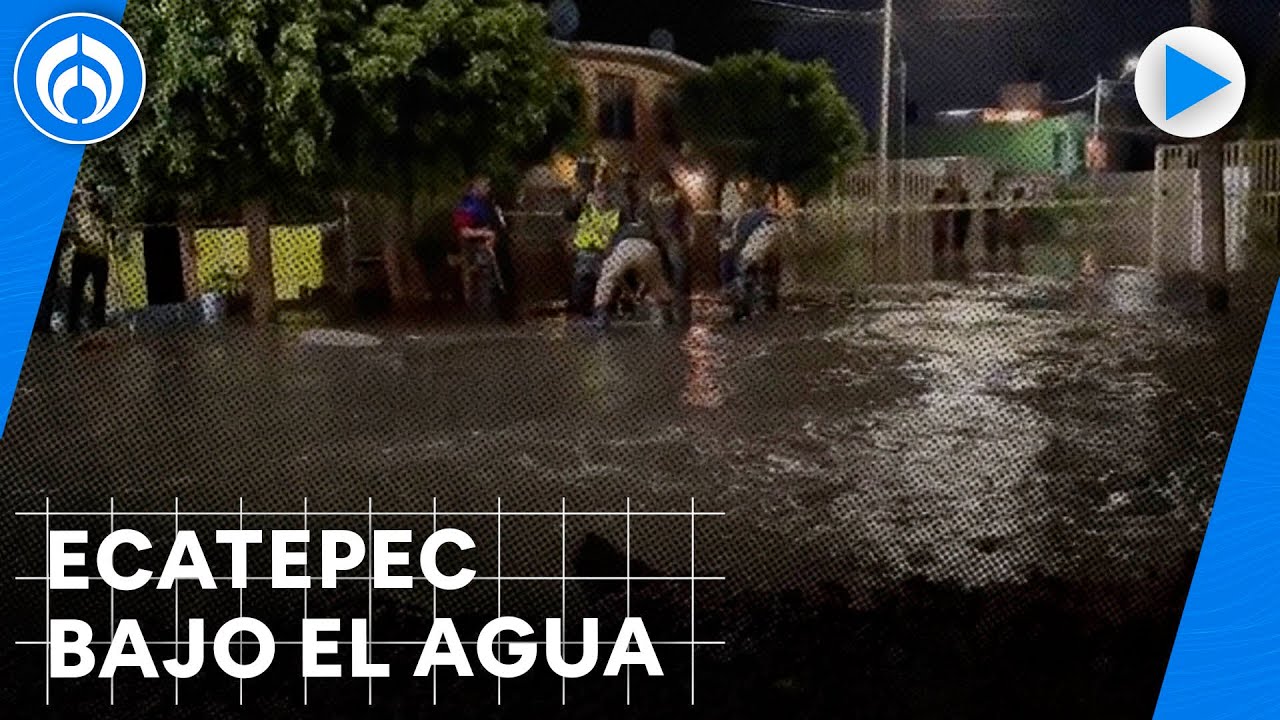 Tubería del Cutzamala inunda casas en Ecatepec - YouTube