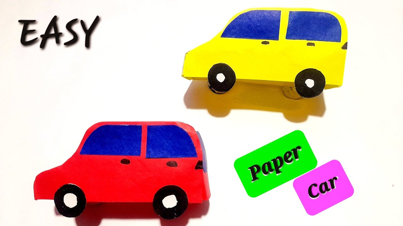 How To Make Easy Paper Car || Paper Car || Paper Craft Idea || @Funny ...