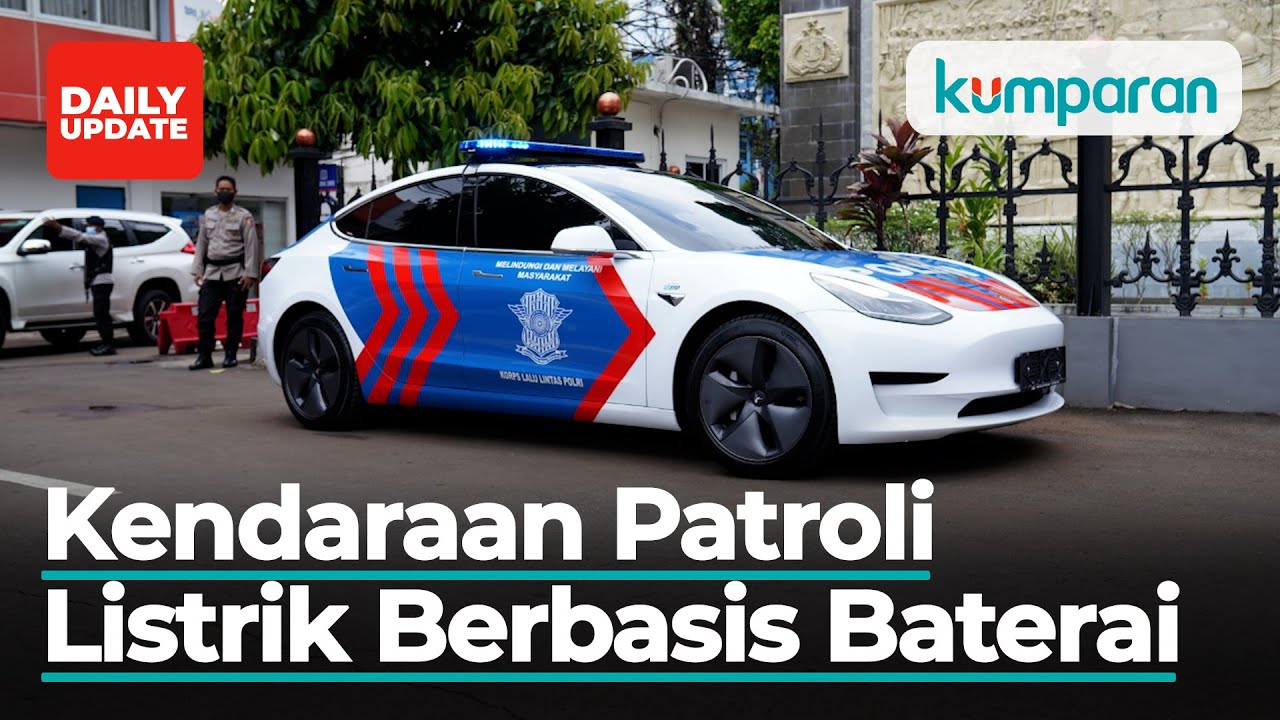 Motor dan Mobil Patroli Polisi Tahun Depan Semuanya Kendaraan Listrik ...