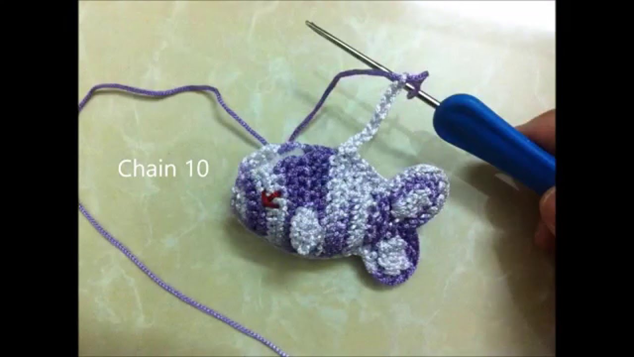 Crochet fish - YouTube