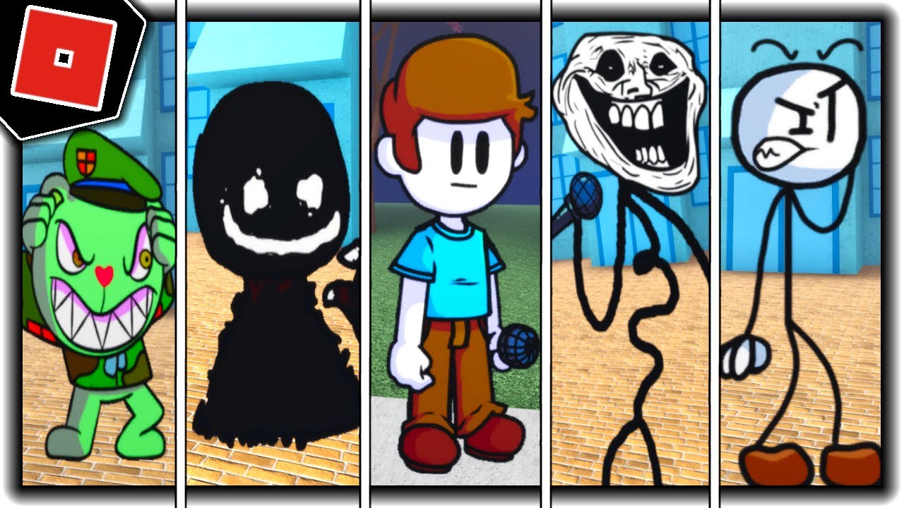 How to get ALL 41 BADGES + MORPHS/SKINS in FNF ROLEPLAY! - Roblox - YouTube