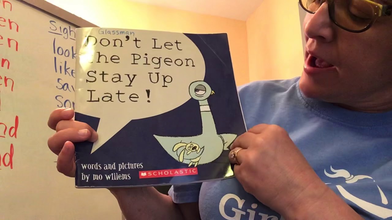 Don’t Let the Pigeon Stay Up Late! Words and pictures by Mo Willems ...
