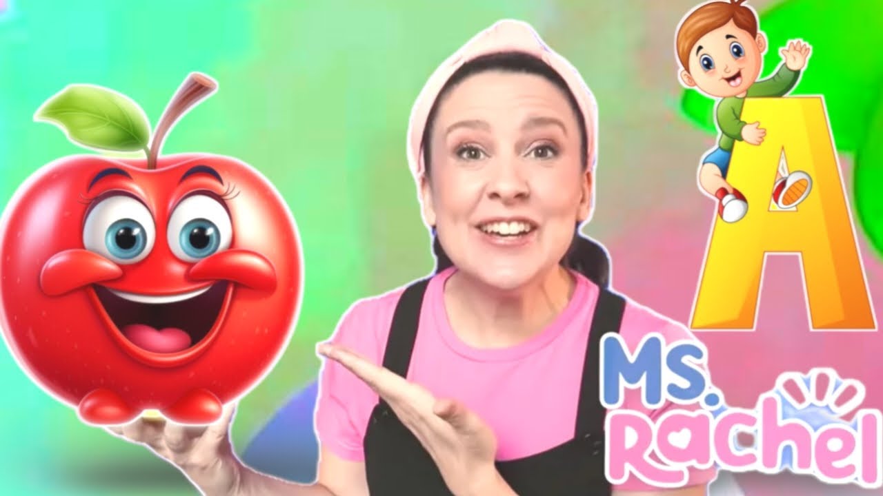 Ms Rachel & Elmo Get Ready For SchoolABC Song, Numbers, Colors ...