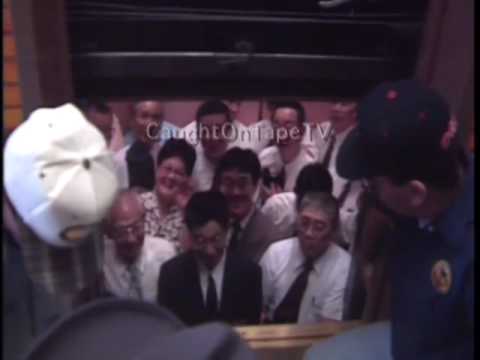 Japanese Delegation Gets Stuck In Elevator
