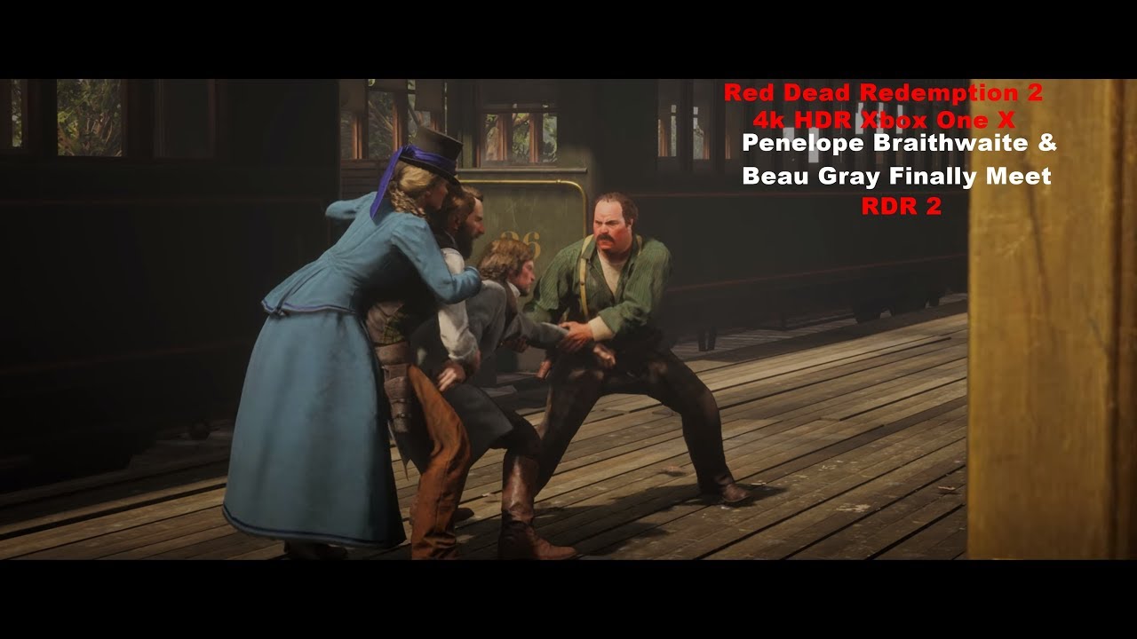 Penelope Braithwaite & Beau Gray Finally Meet Red Dead Redemption 2 ...