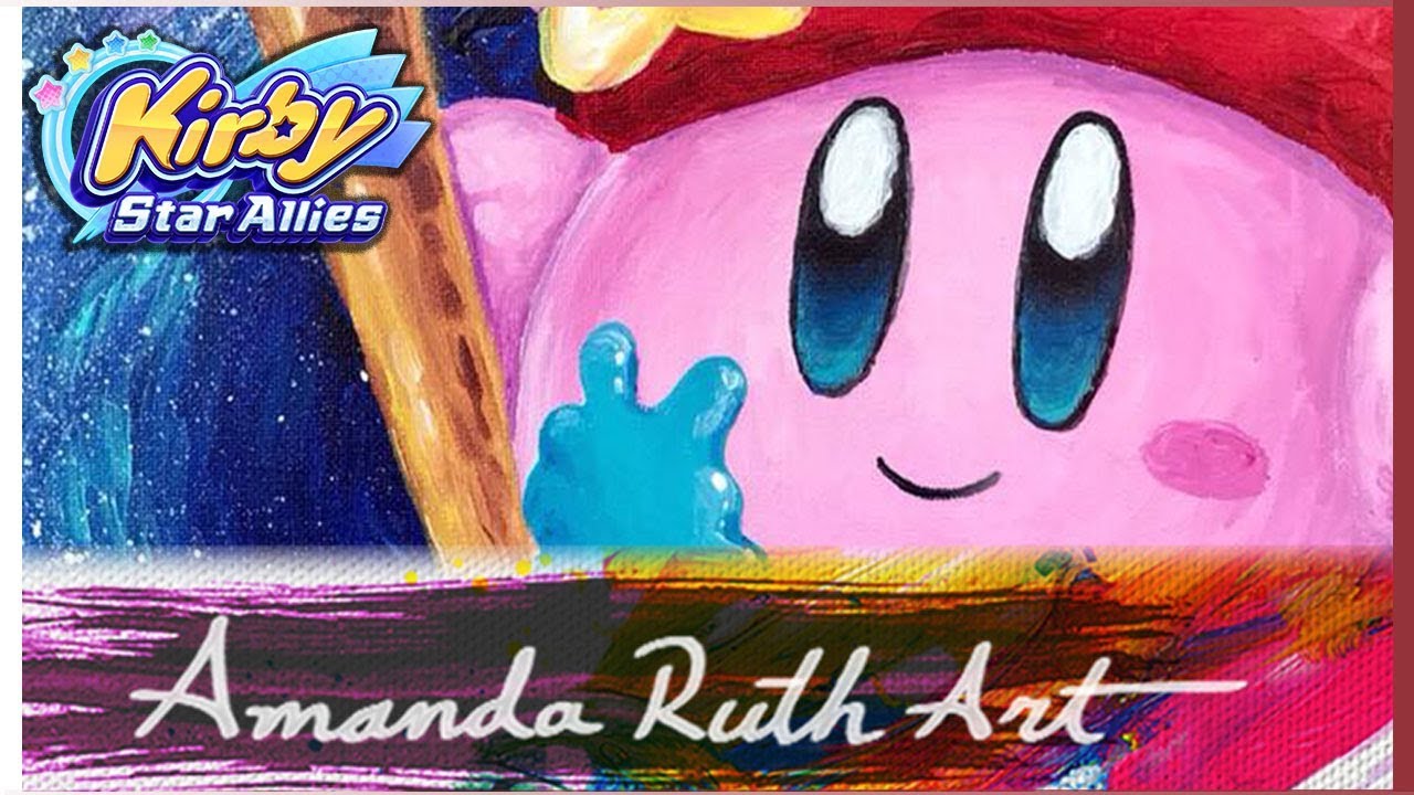 Paint & Play - Kirby Artist Ability (Kirby Star Allies) - YouTube