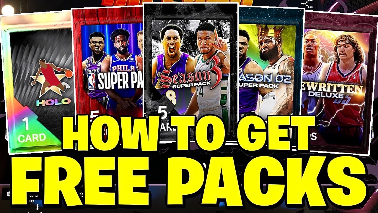 How To Get FREE Packs in NBA 2K24 MyTeam - YouTube