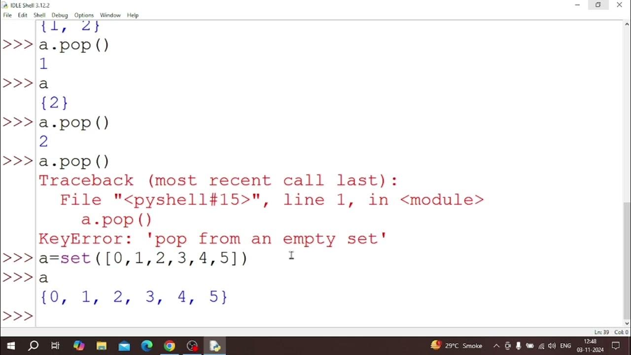 add() remove() in set | Add Elements in Set |Remove Elements in Set # ...