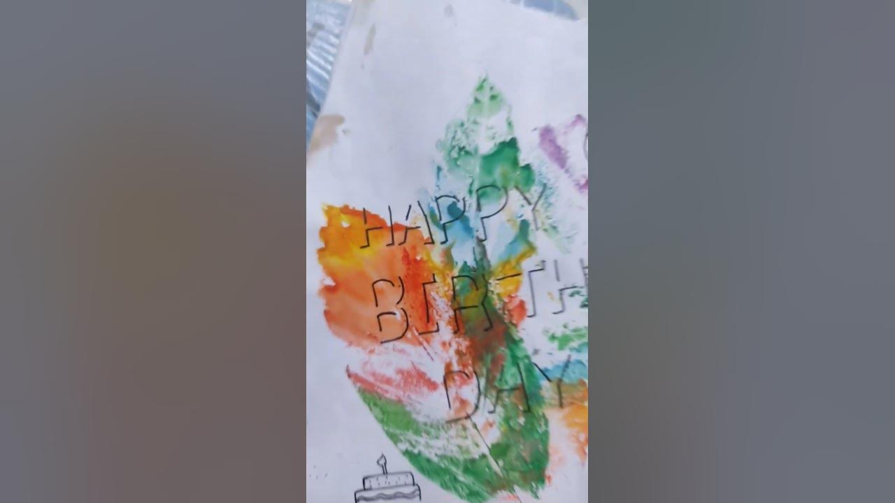 happy birthday card - YouTube