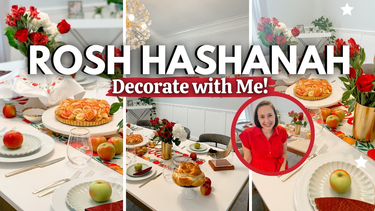 DECORATE for ROSH HASHANAH with Me! - YouTube