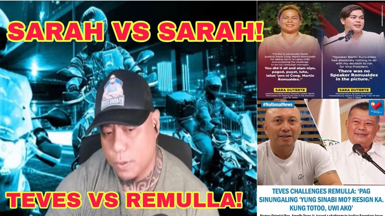 SARA VS SARAH / TEVES HINDI PA RIN KAYANG TAKUTIN NI BOYING - YouTube