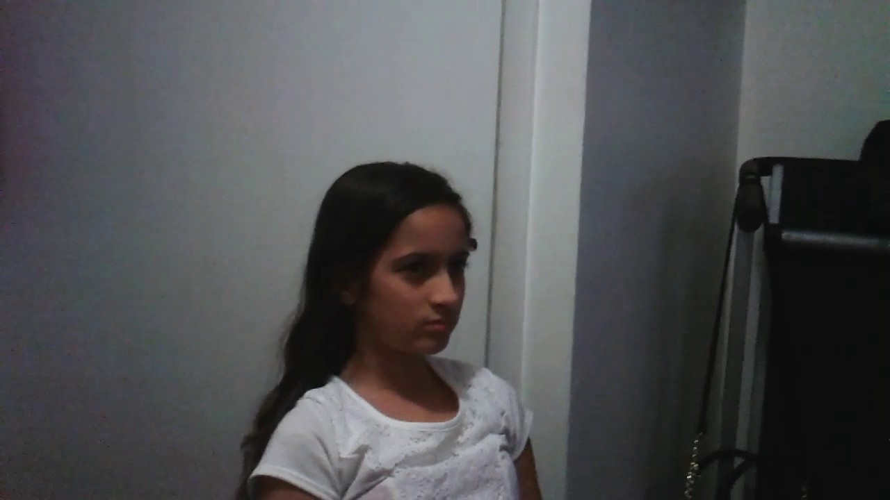 Odalys Lopez su primer video de canto - YouTube