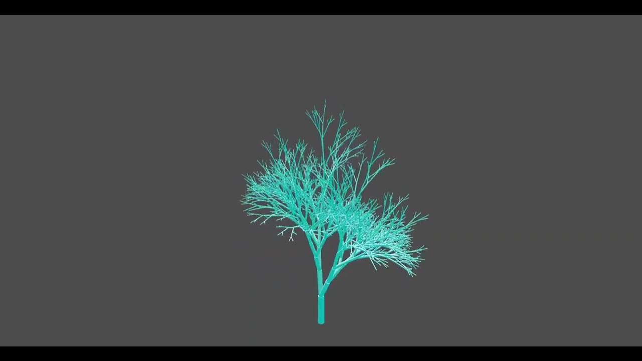 Watch this L-System tree grow - YouTube