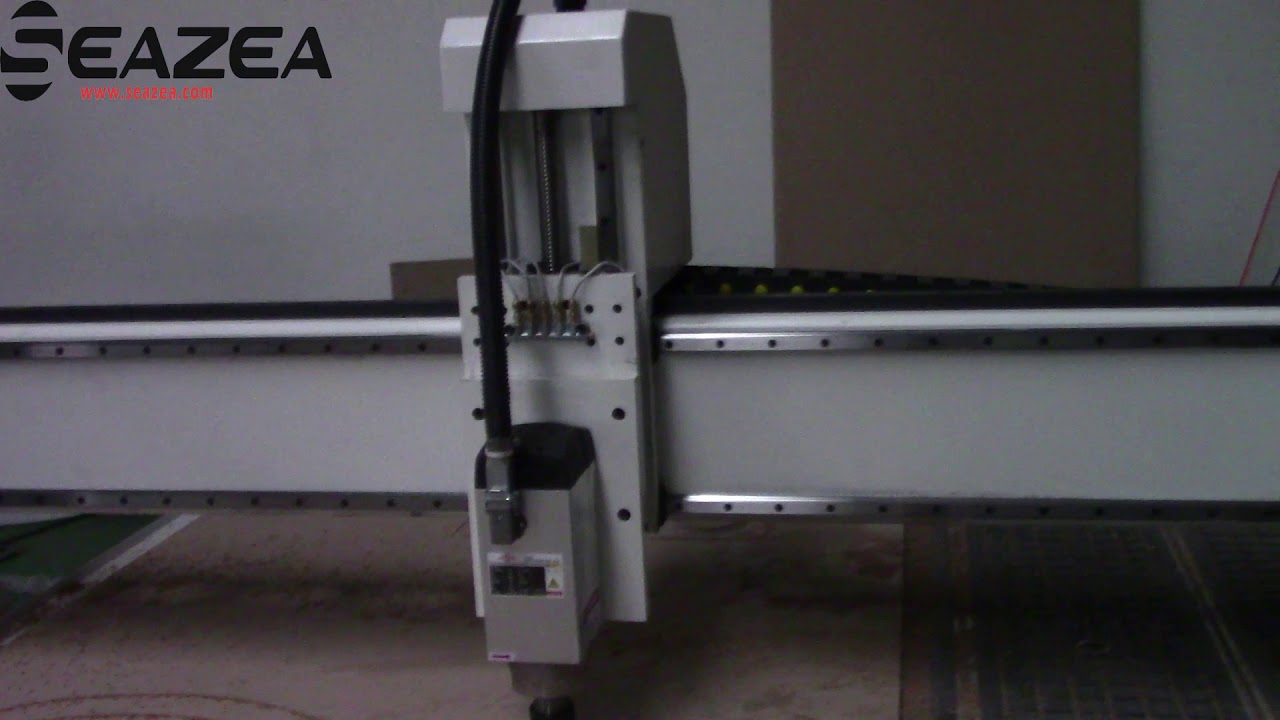 cnc router machine cut MDF - YouTube