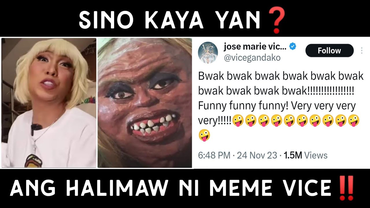 ANG HALIMAW NI MEME VICE‼️SINO KAYA YAN - YouTube