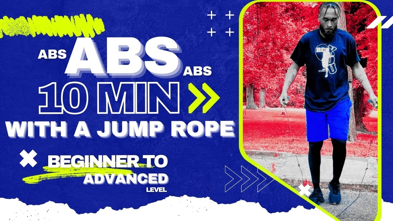 10 Minute Jump Rope & Standing Abs - YouTube