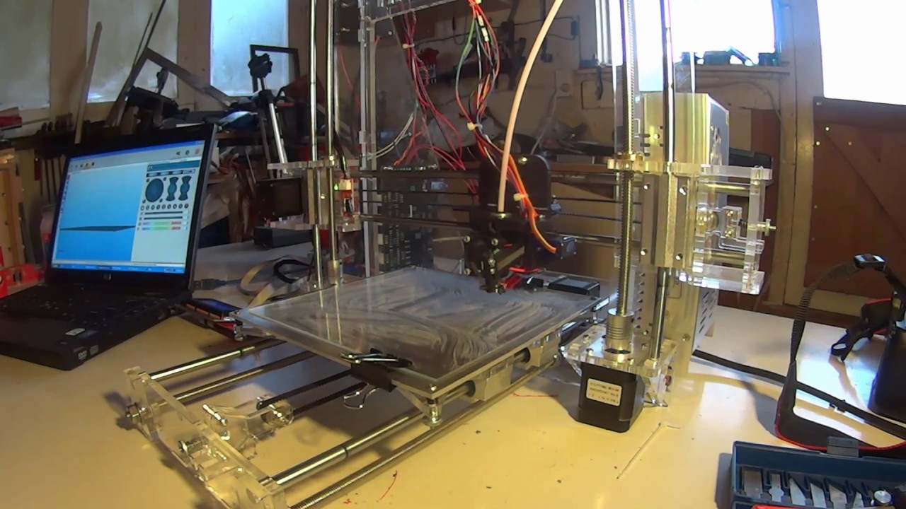 Sunhokey Prusa I3 Auto bed level - YouTube