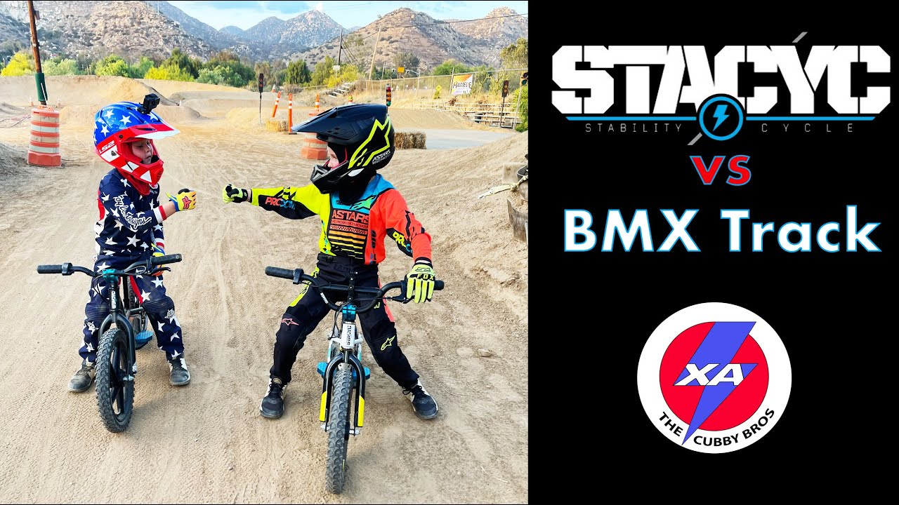 Stacyc Racing on a BMX Track | ⚡🚲💥 | #stacyc - YouTube