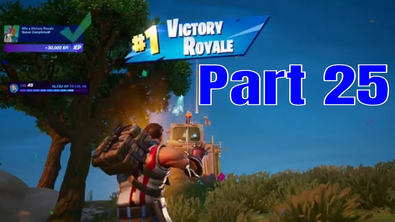 Fortnite (Ghost) gameplay part 25 I got a Victory Royale win, Ironman ...