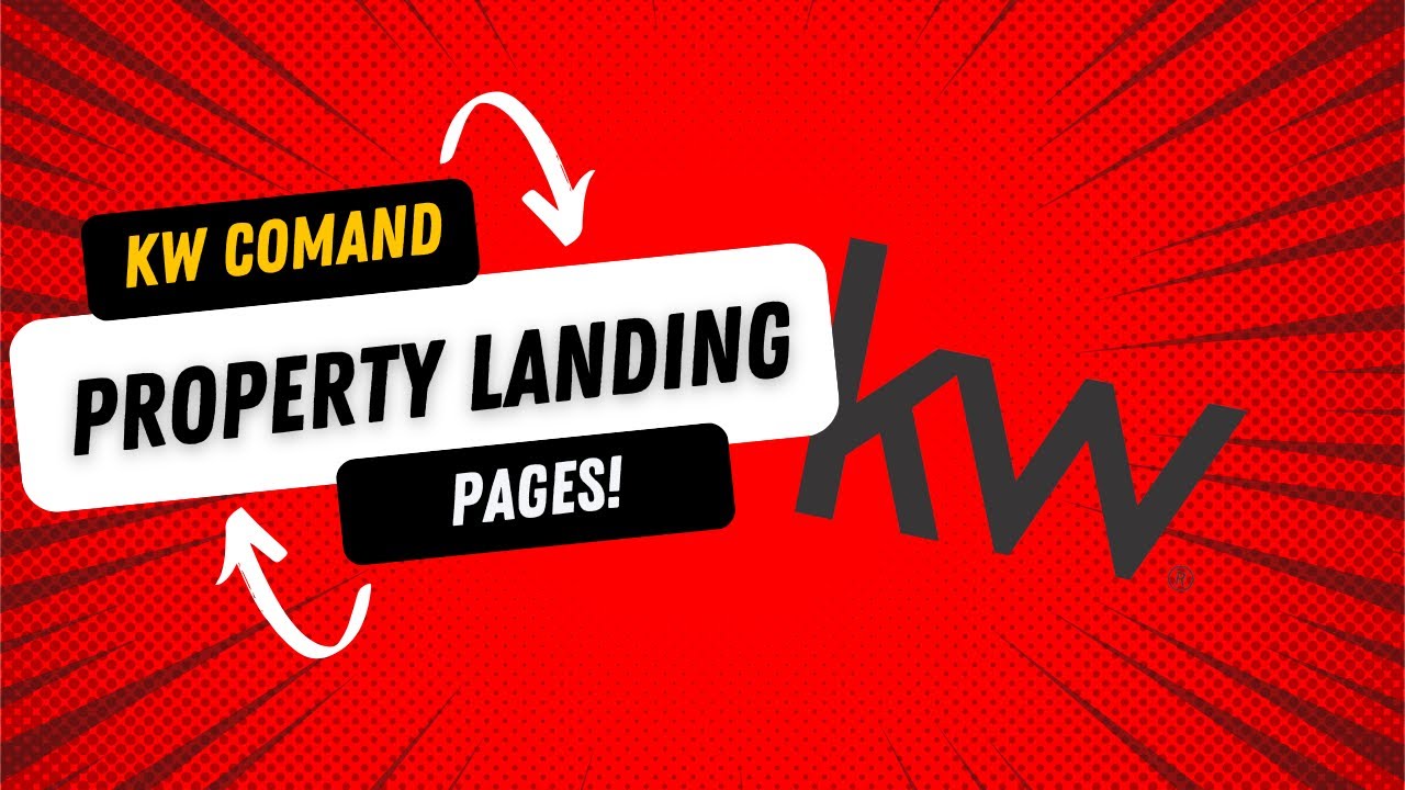 Kw Command: Setting Up Property Specific Landing Page - YouTube
