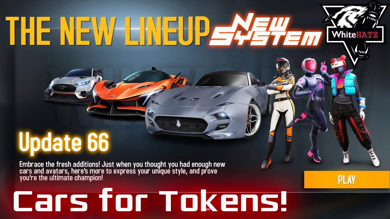 [ Asphalt 8 ] New Tokens System! | Update 66 New Cars For Tokens 🔷 ...