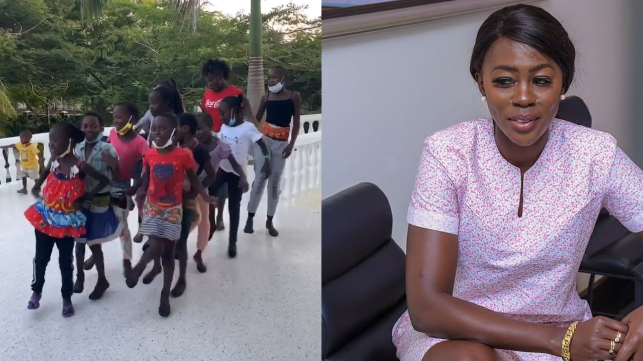 AKOTHEE- kids at the neighborhood paid a visit while singing & dancing ...