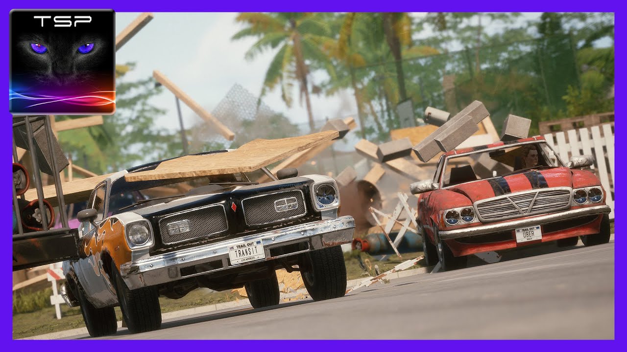 Trail Out #3 - Final Boss fight + Appearance of "Dominic Toretto" (flatout style demo derby ...