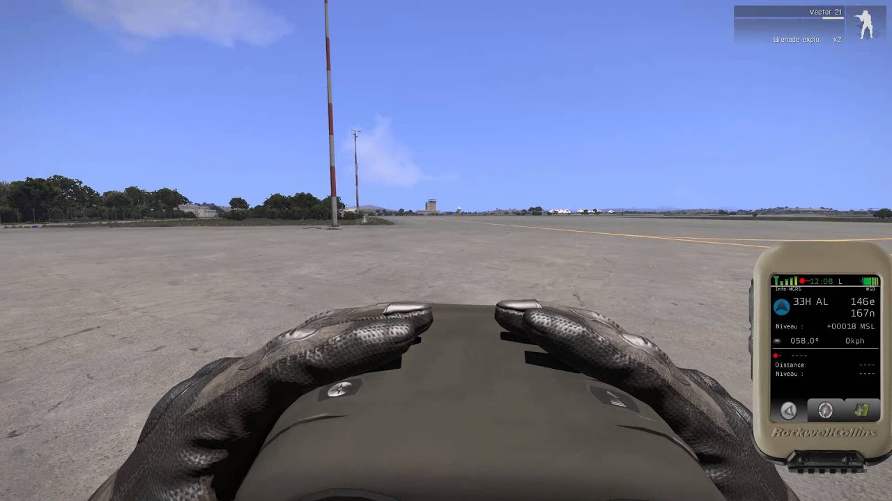 Arma 3 - A.C.E tutorial - "MicroDAGR GPS - Fonctions avancées" - YouTube