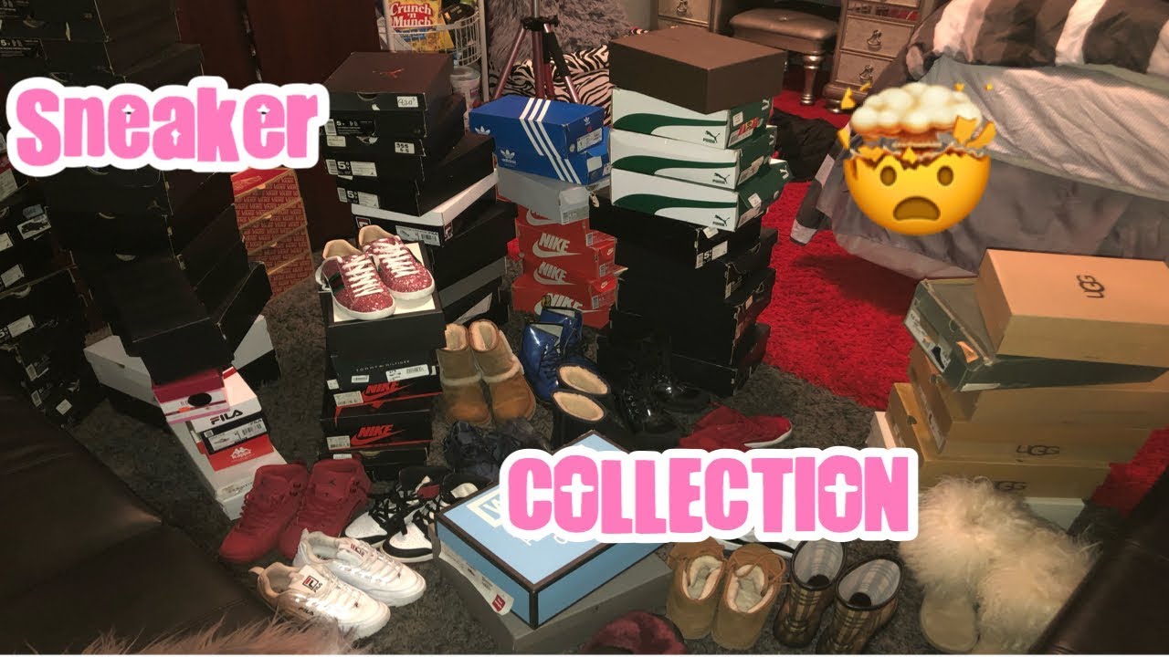 MASSIVE SNEAKER COLLECTION 🤯🤯 - YouTube
