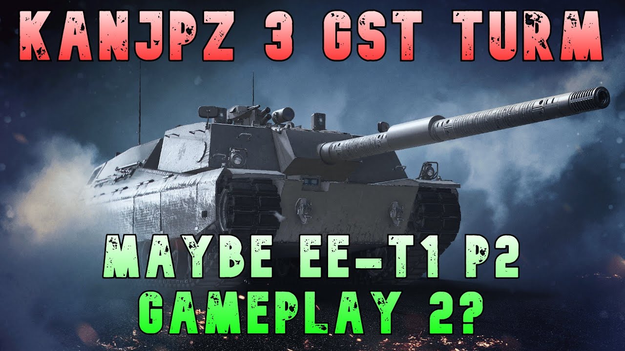 KanJPZ 3 GST Turm + Osorio Gameplay Maybe? ll World of Tanks Modern ...