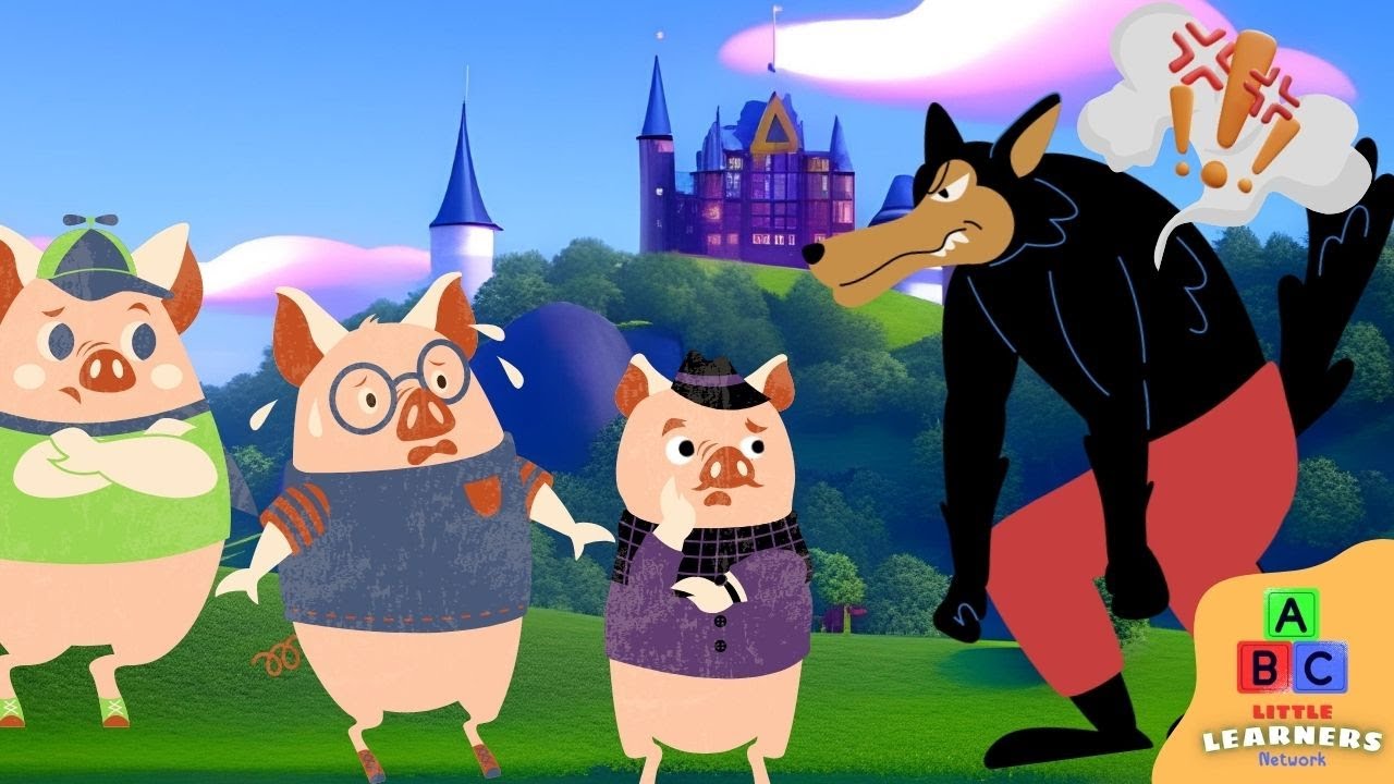 Three Little Pigs | Preschool Circle Time | Build & Learn Sensory Story ...