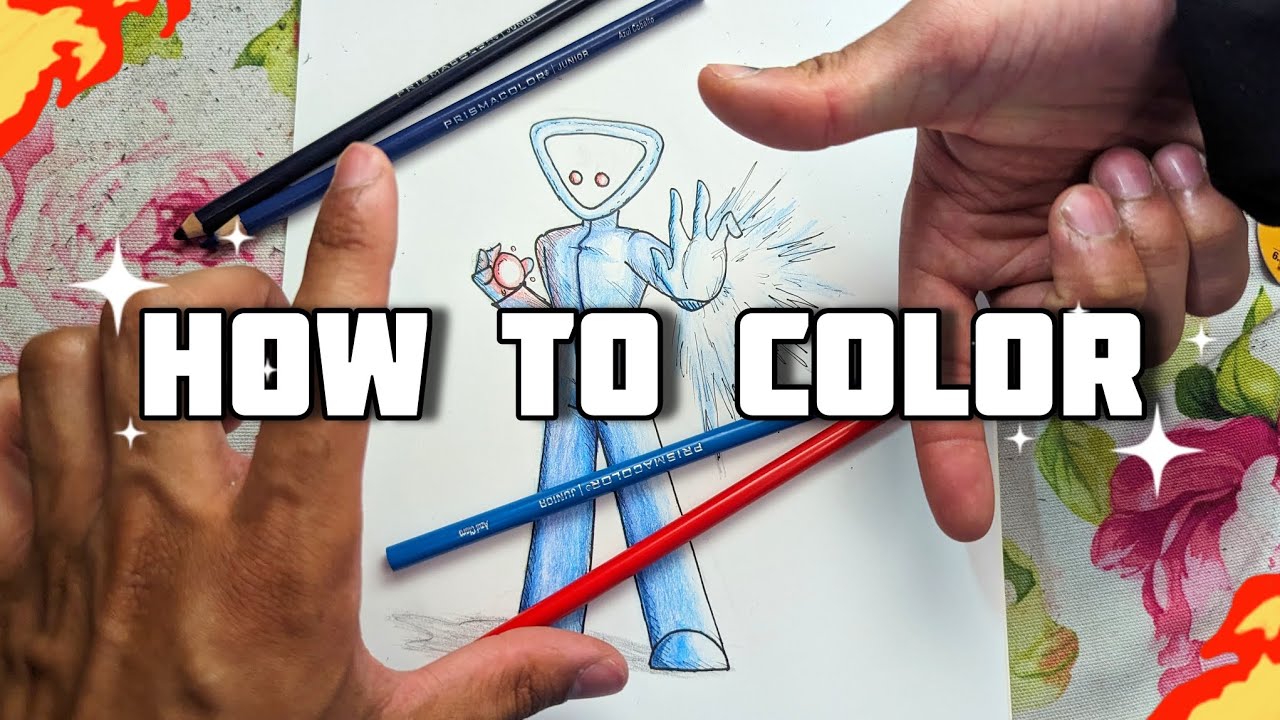 How to Color (Color Pencils) - YouTube