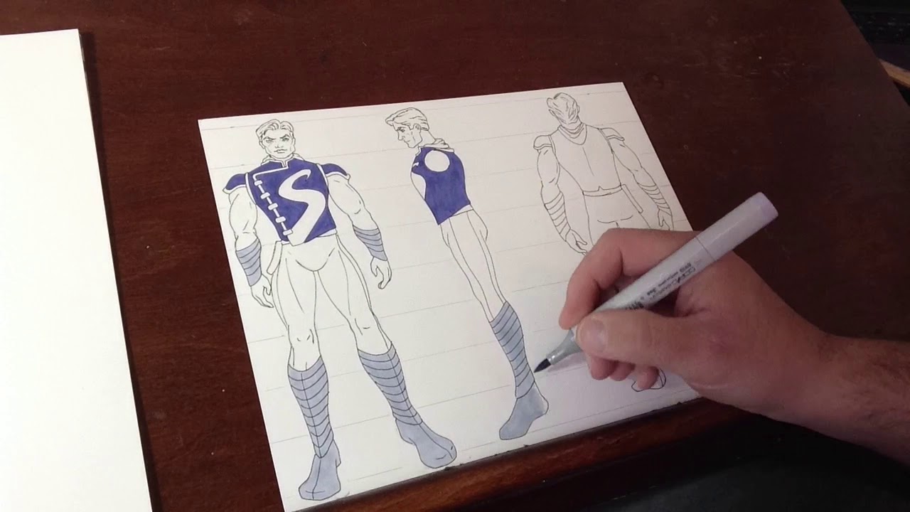 How to Design Your Own Superhero - YouTube