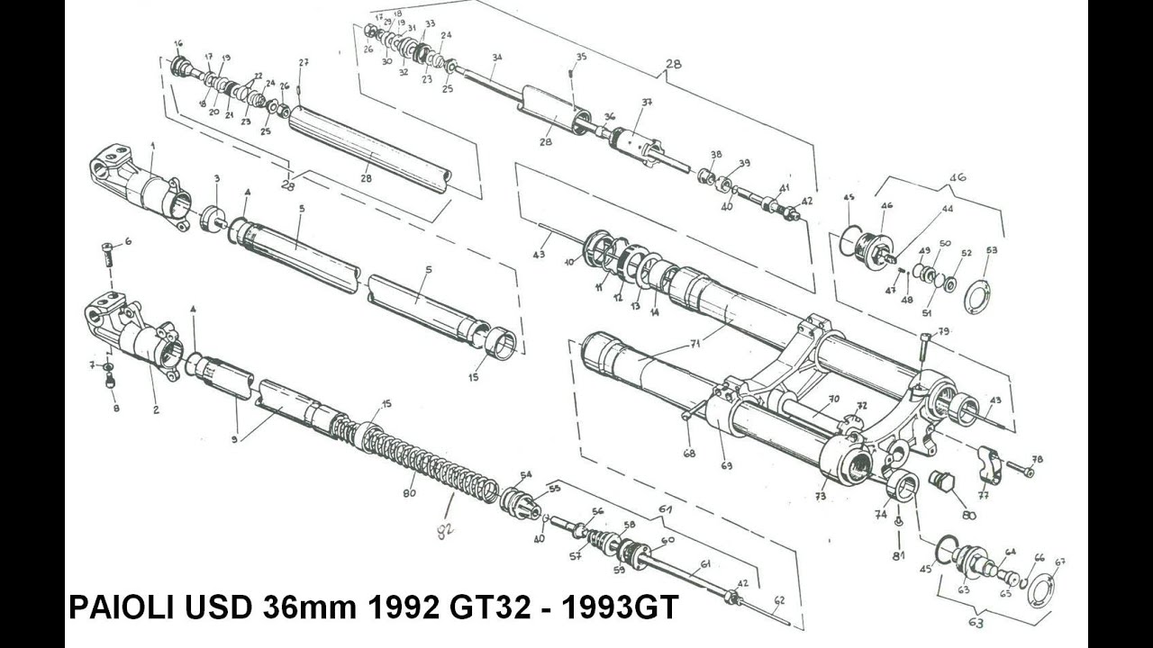 Jim Snell - USA - SPARE PARTS, GASGAS TRIALS, Paioli 36mm USD 1992 1993 ...