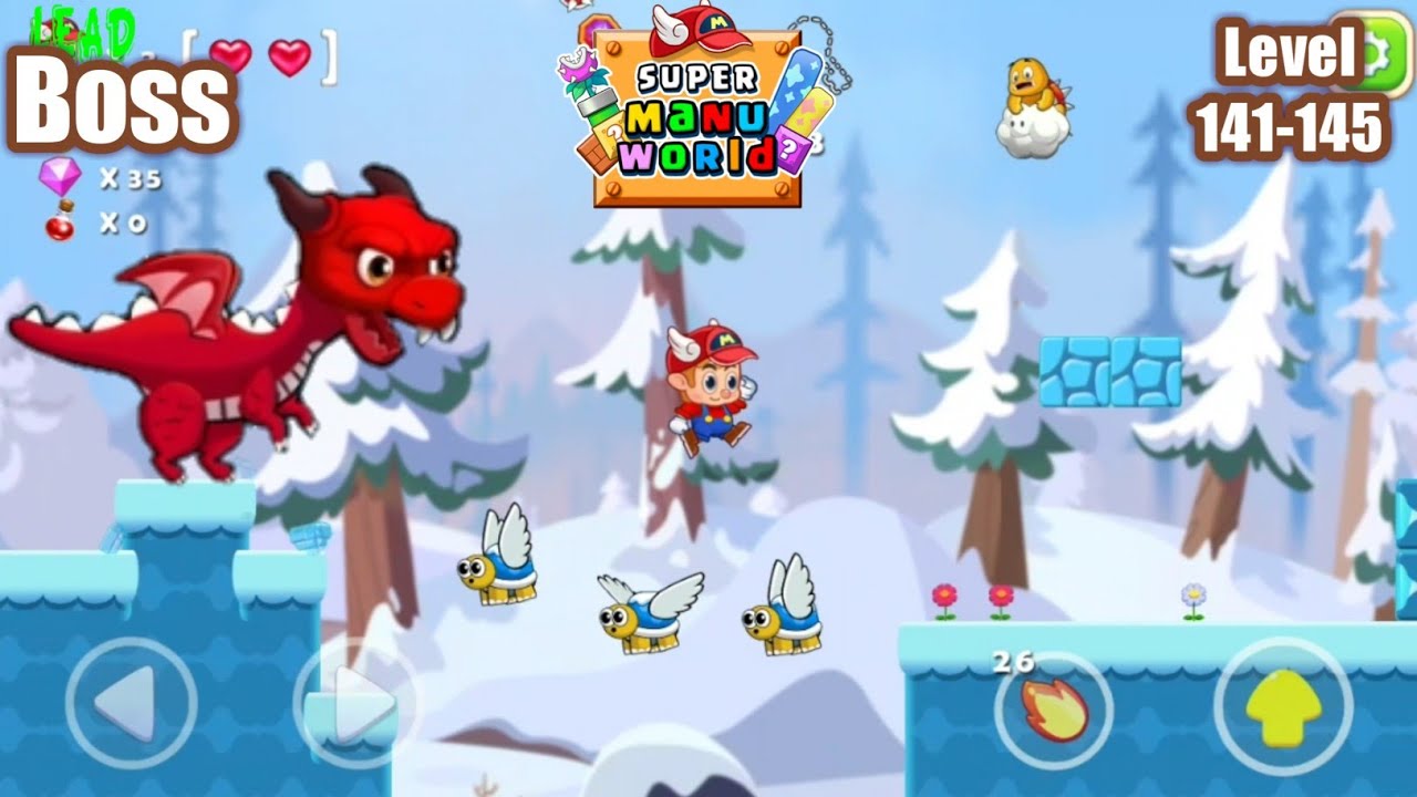 Super Manu's World Jungle Bros Level 141-145 #gameplay #gaming #games ...