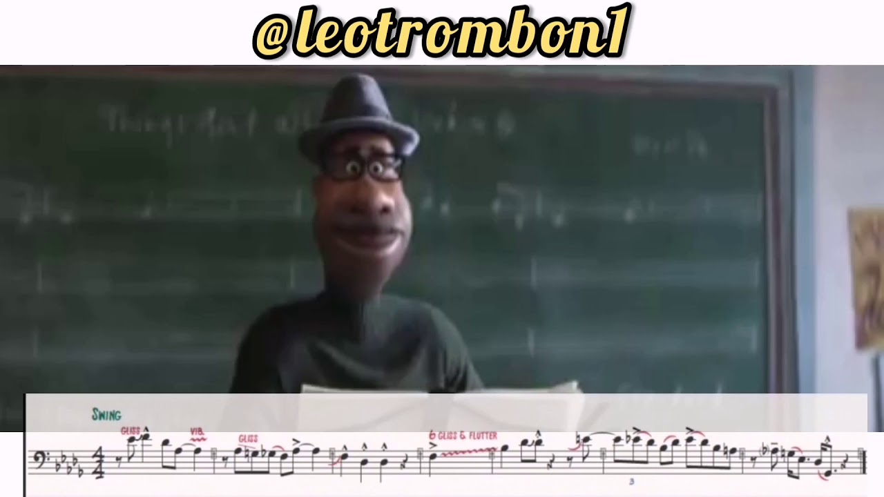 CONNIE'S TROMBONE SOLO FROM "SOUL" DISNEY PIXAR'S MOVIE. - YouTube