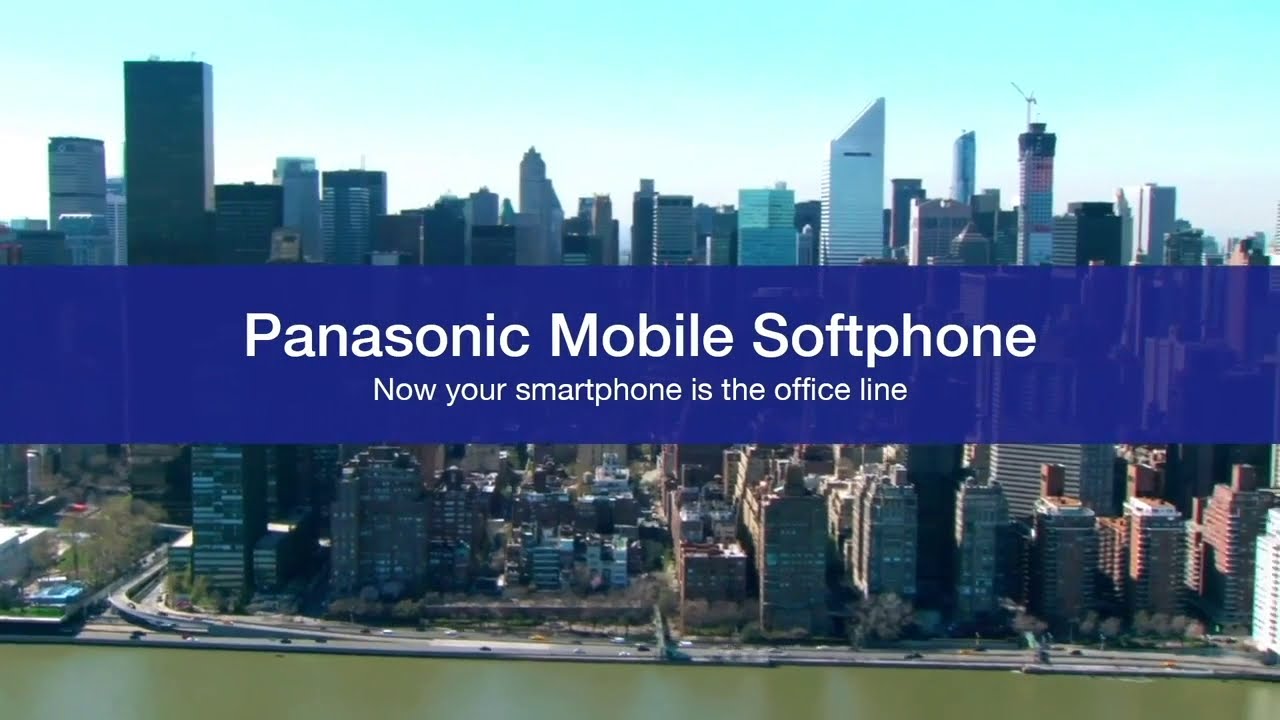 Panasonic Mobile Softphone Application - YouTube