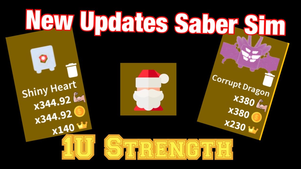 NEW SABER SIMULATOR UPDATES I GOT 1U STR - YouTube
