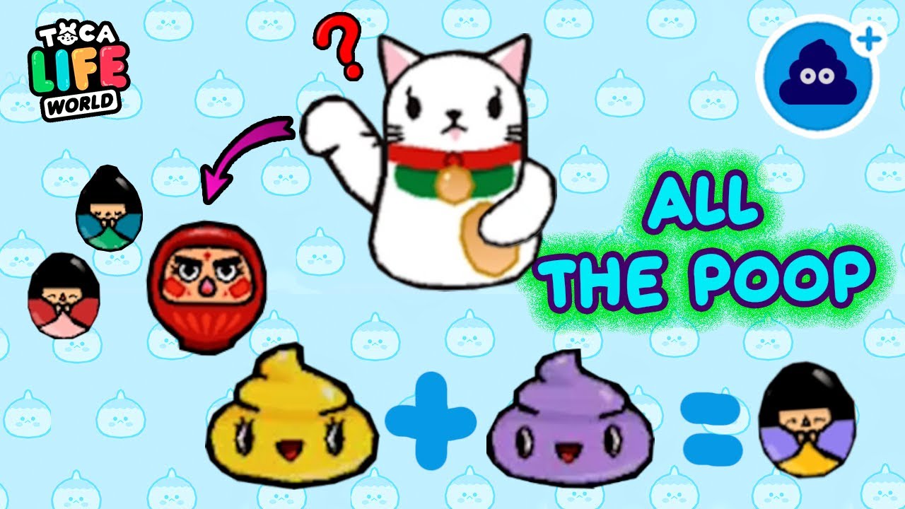 ALL THE POOP 💩 👉 Toca Life World 😏toca boca - YouTube
