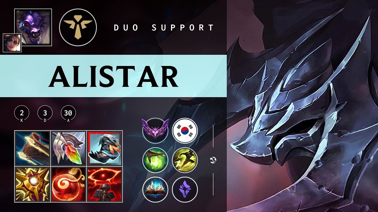 Alistar Support vs Rell - KR Master Patch 25.24 - YouTube